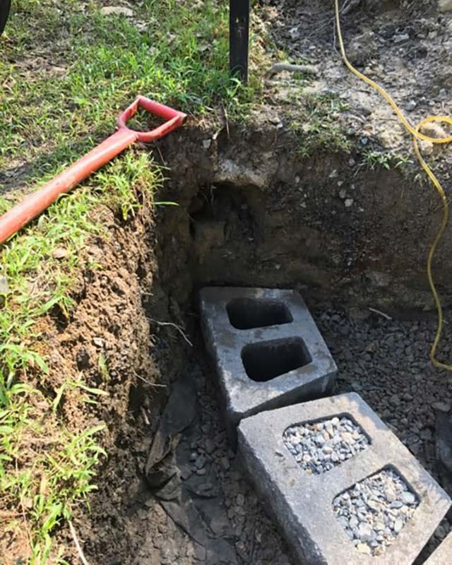 Backyard Renovation Eagle Harbor | Retention Wall, Muddy Yard