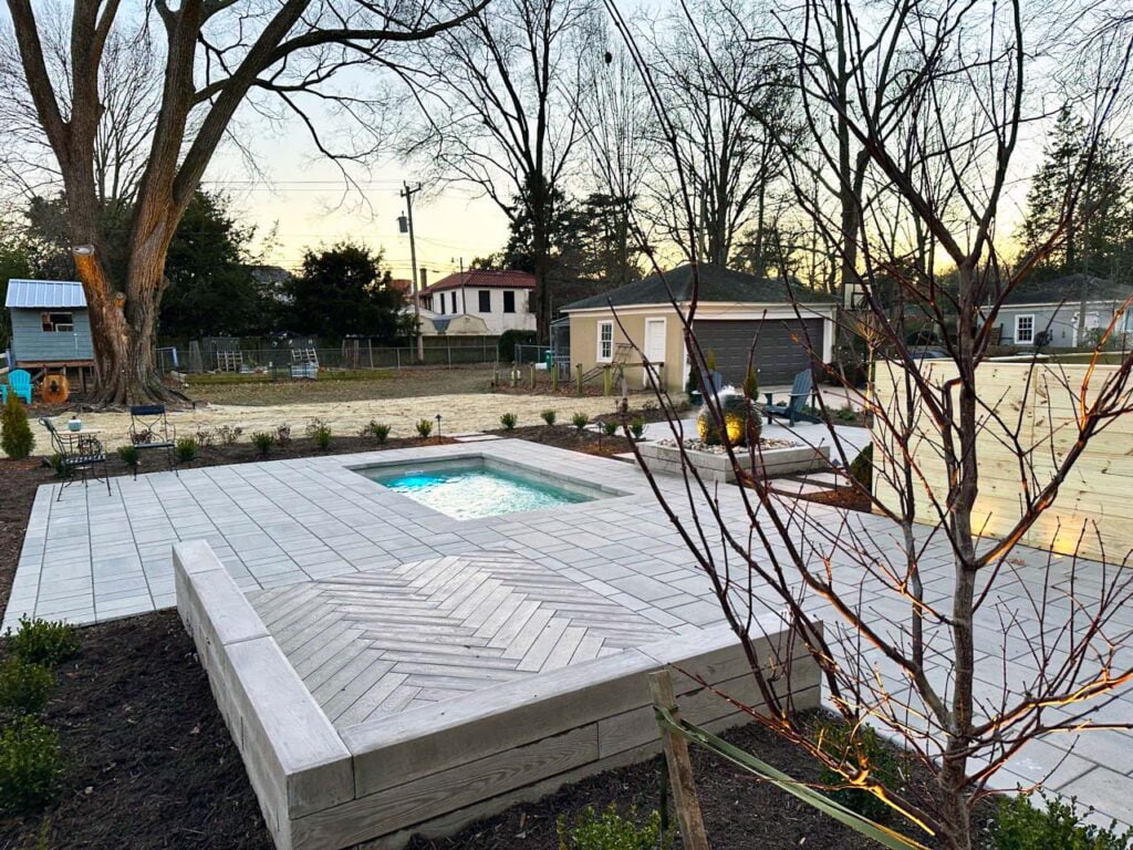 Plunge Pool Richmond VA | Backyard Landscape & Patio