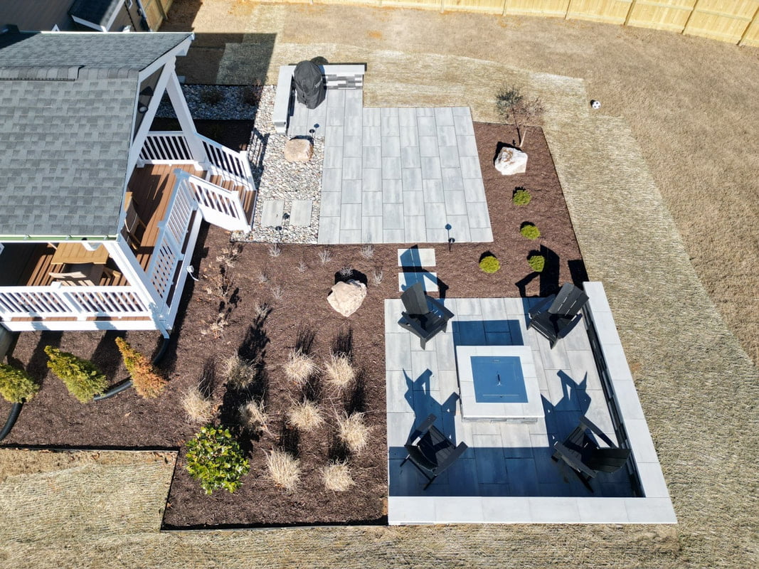 Creating a Unique Contemporary Backyard Retreat in Toano - Easton Outdoors