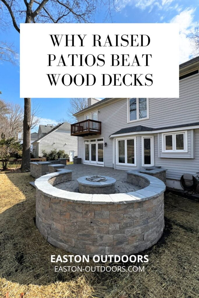 Why Stone Decks are Perfect for Fall Outdoor Living - Easton Outdoors
